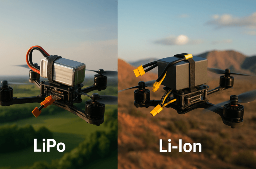 Panduan Memilih Baterai Drone: LiPo vs Li-Ion, Mana Lebih Tahan Lama?