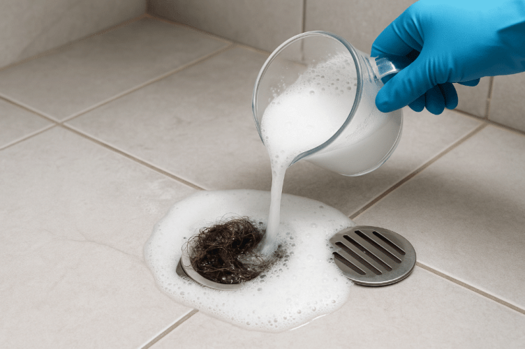 Cara Agar Kotoran Dan Rambut Yang Menyumbat Di Saluran Pembuangan Di ...