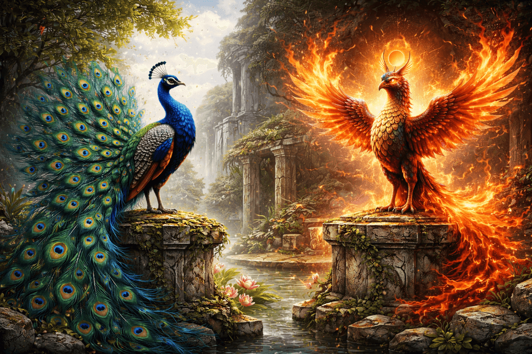 Burung Merak Dan Kaitannya Dengan Burung Phoenix Berdasarkan Catatan ...