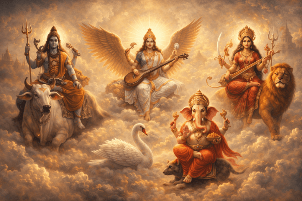 Kenapa Masing-Masing Dewa Hindu Menunggangi Hewan Yang Berbeda? - D ...